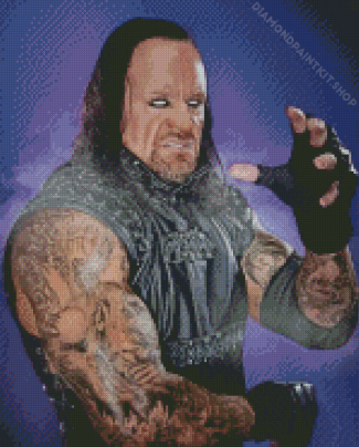 Undertaker Wrestler Diamond Painting - DiamondPaintKit.SHOP